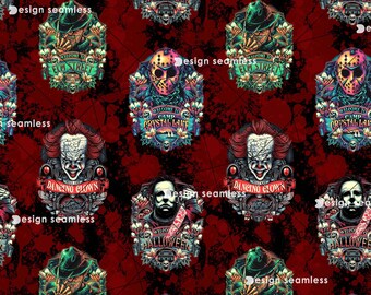 Seamless Pattern, Seamless Files, Seamless, Seamless Design, Horror ...