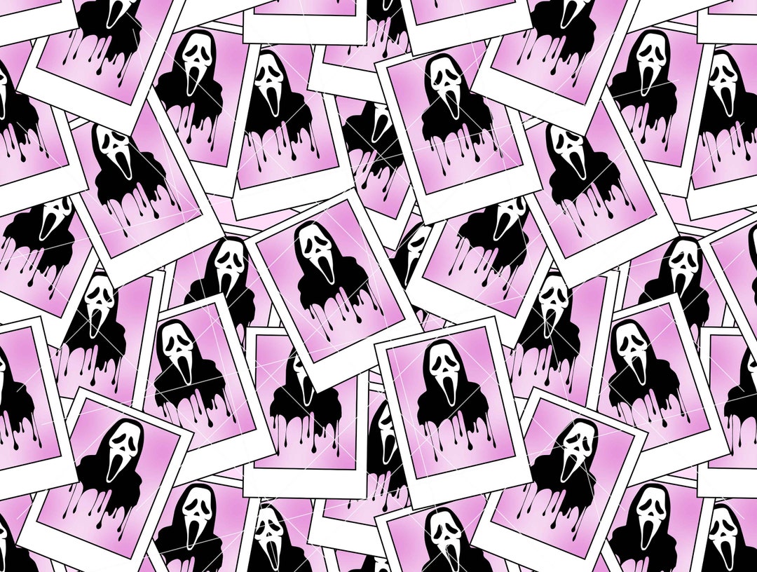 Horror Scream Seamless Pattern File - Etsy