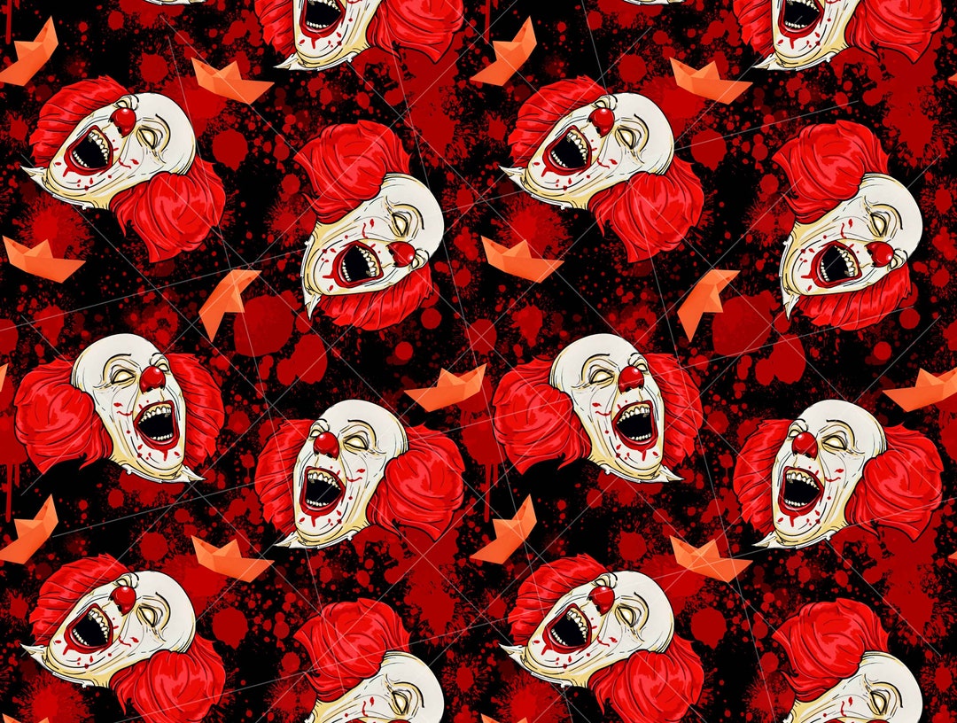 Horror Digital Seamless Pattern File - Etsy