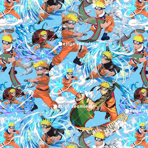 Digital Download Swords Anime Seamless Pattern Design PNG Mug - Etsy