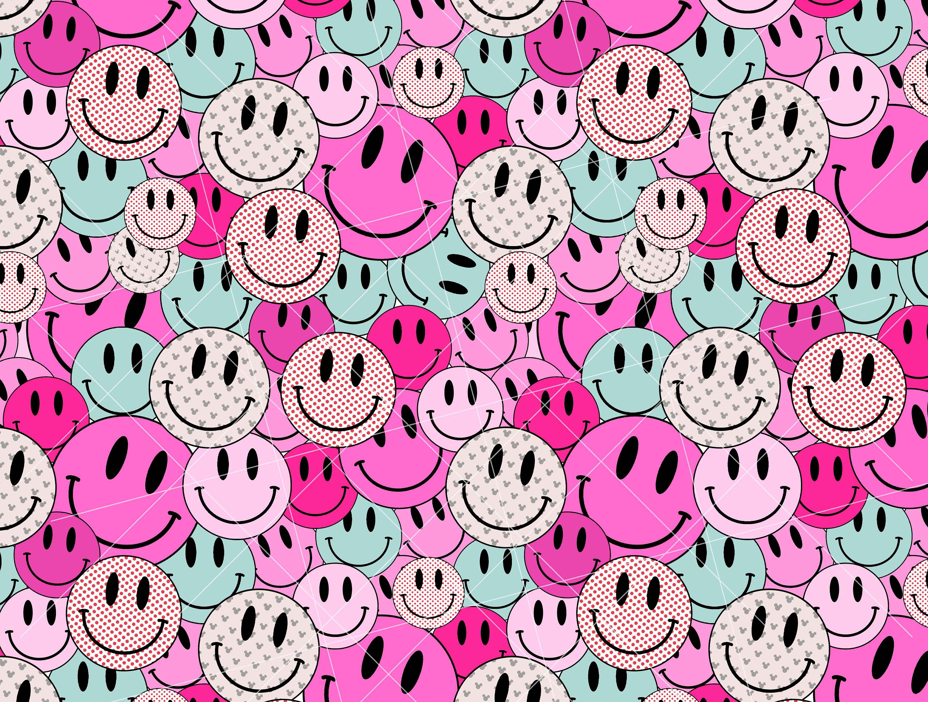 Colorful Smiley Face Backgrounds