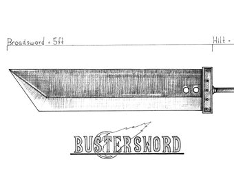 Buster sword | Etsy