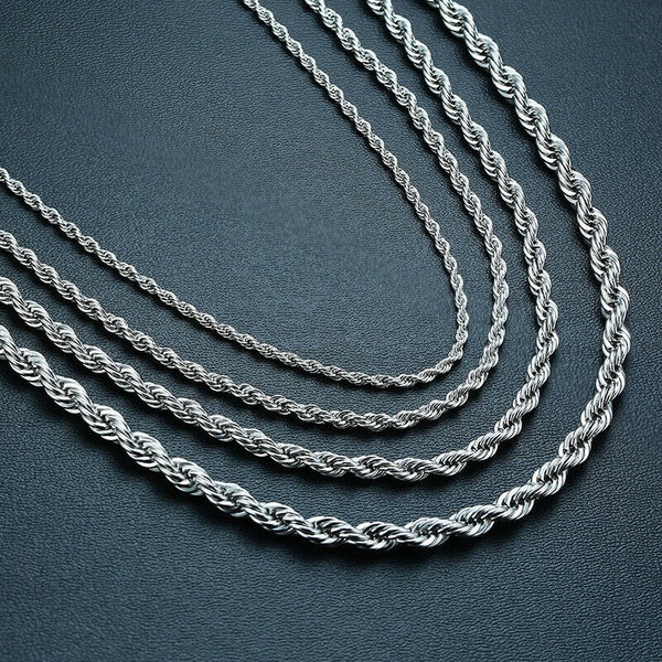 Twisted Necklace - Etsy