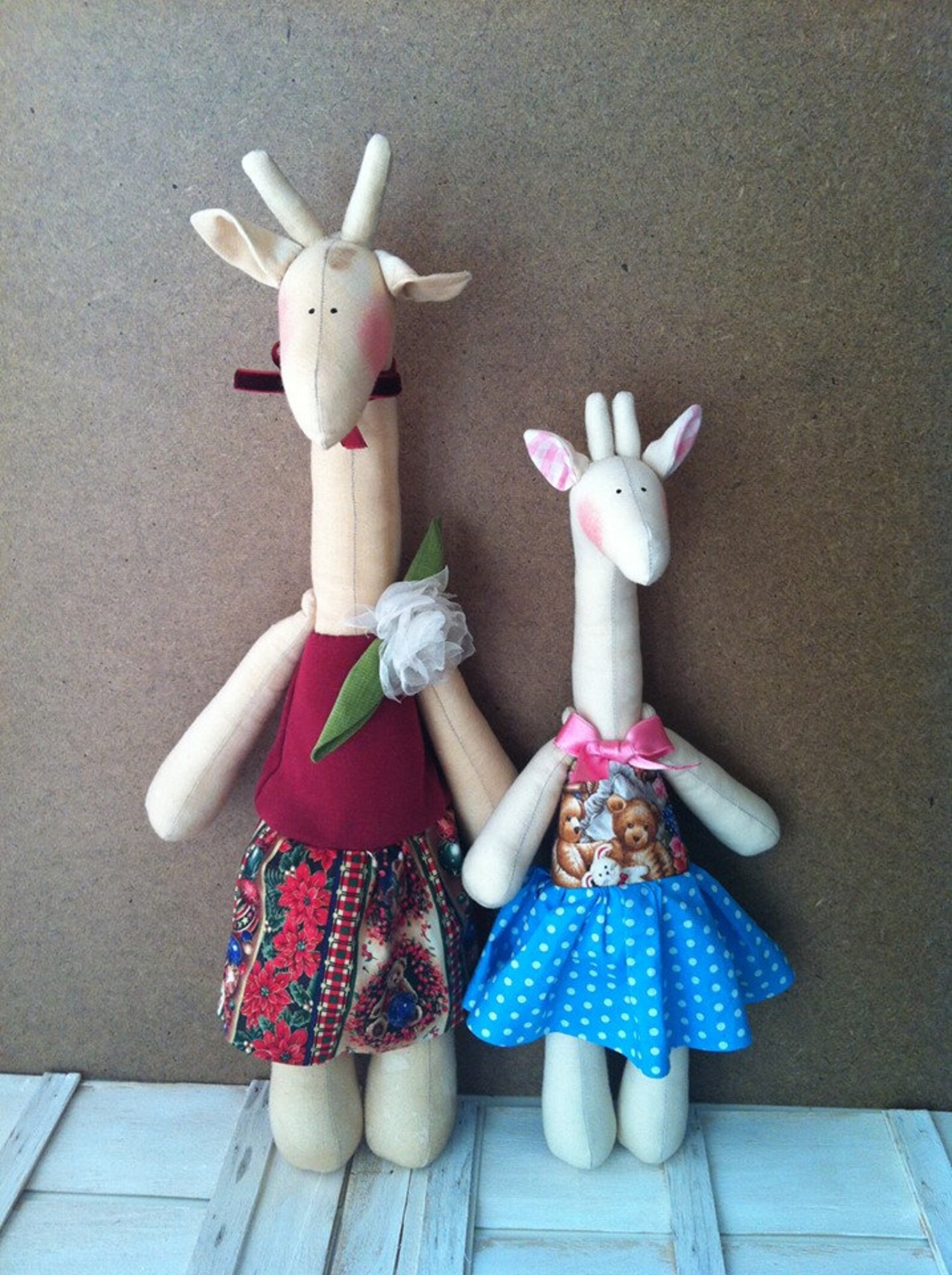 Giraffe Fabric Toy Animal Tilda Doll Tilda Giraffe Toy Giraffe Toddler ...