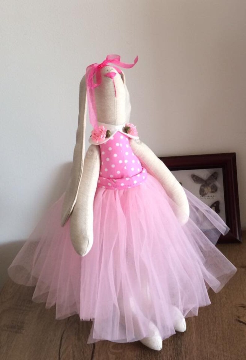 Rabbit Tilda Doll Little Ballerina Tilda Toy Ballet Dancer Rabbit ...