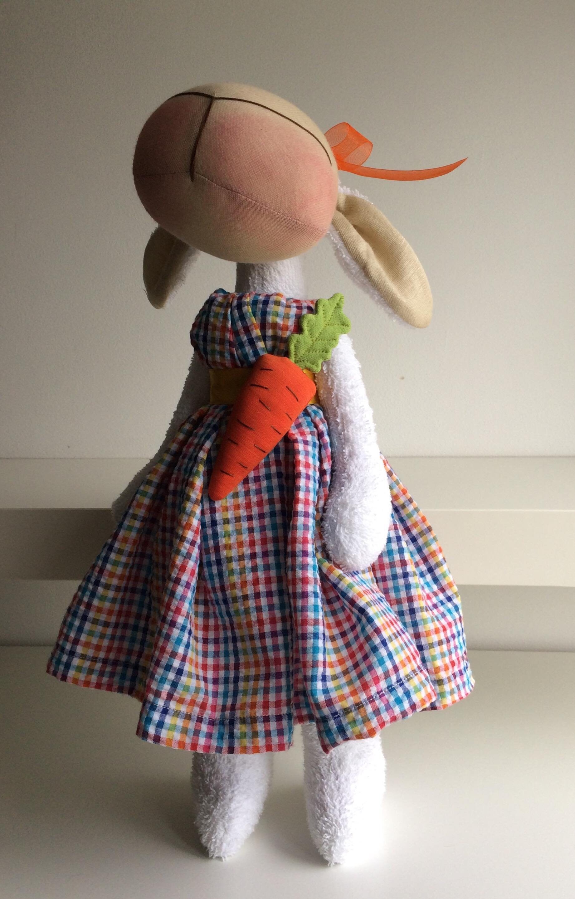 Big Sheep Fabric Doll Animal Tilda Doll Sheep Fabric Toy Sheep With a ...