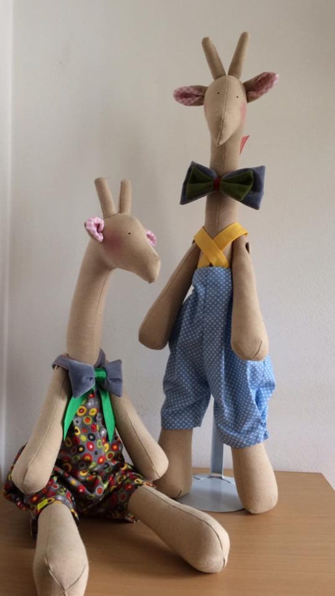 Giraffe Fabric Toy Animal Tilda Doll Tilda Giraffe Toy Giraffe Toddler ...