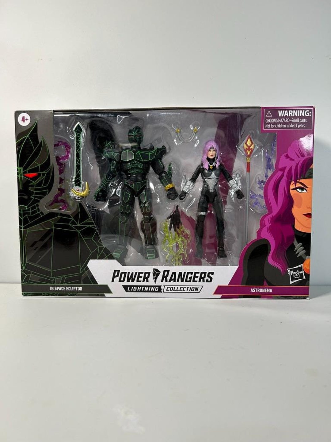 Hasbro Power Rangers Lightning Collection in Space Ecliptor & Astronema ...
