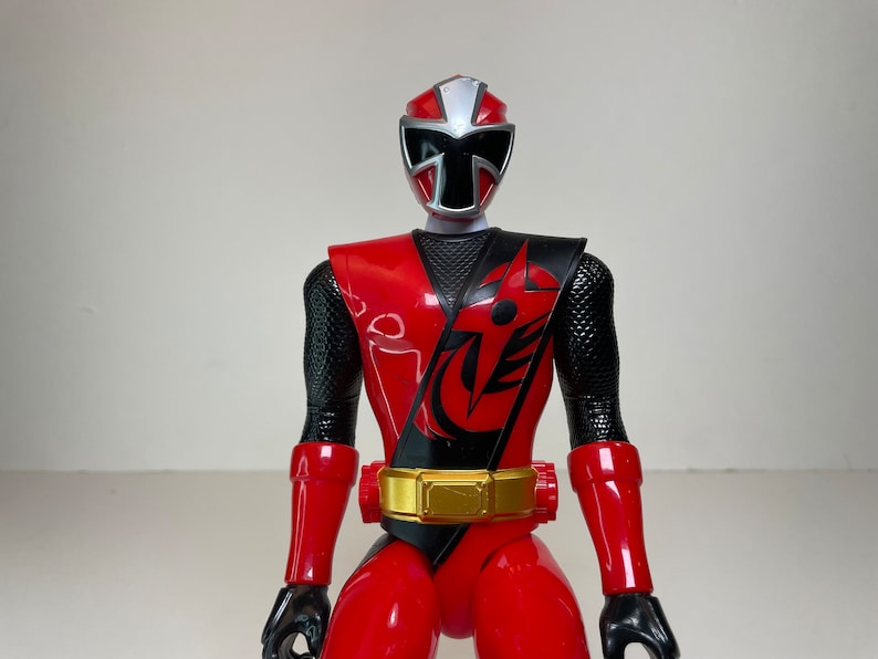 Power Rangers Ninja Steel Red Bandai SCG PR 12 - Etsy