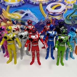 Uchū Sentai Kyuranger | Bandai Sofubi 13 Piece Set | 4” - Etsy