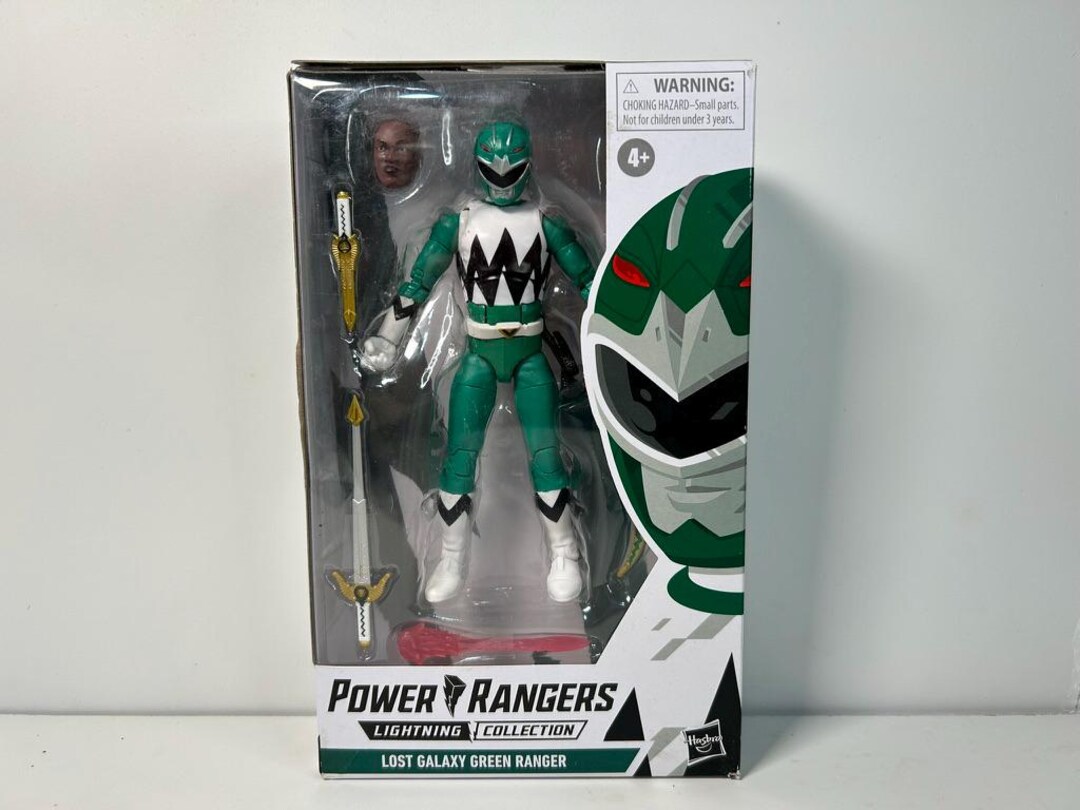 Hasbro Power Rangers Lightning Collection Lost Galaxy Green Ranger - Etsy