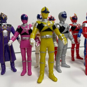 Uchū Sentai Kyuranger | Bandai Sofubi 13 Piece Set | 4” - Etsy
