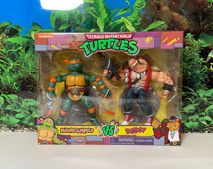 TMNT Mikey and Bebop 2pack - 6"scale - Etsy