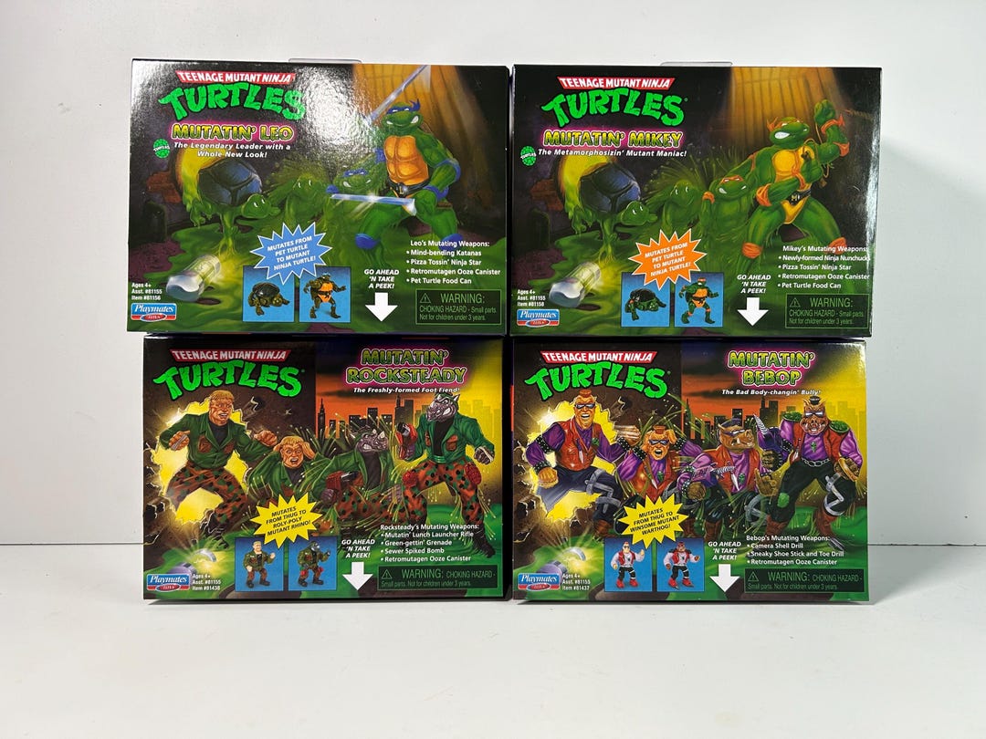 TMNT Mutatin’ Action Figures - Each Sold Separately - Etsy