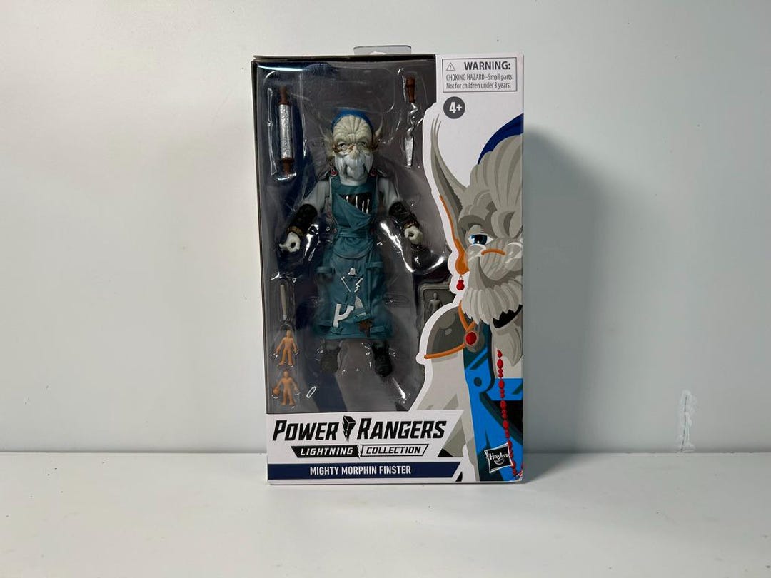 Hasbro Power Rangers Lightning Collection | Mighty Morphin Finster - Etsy