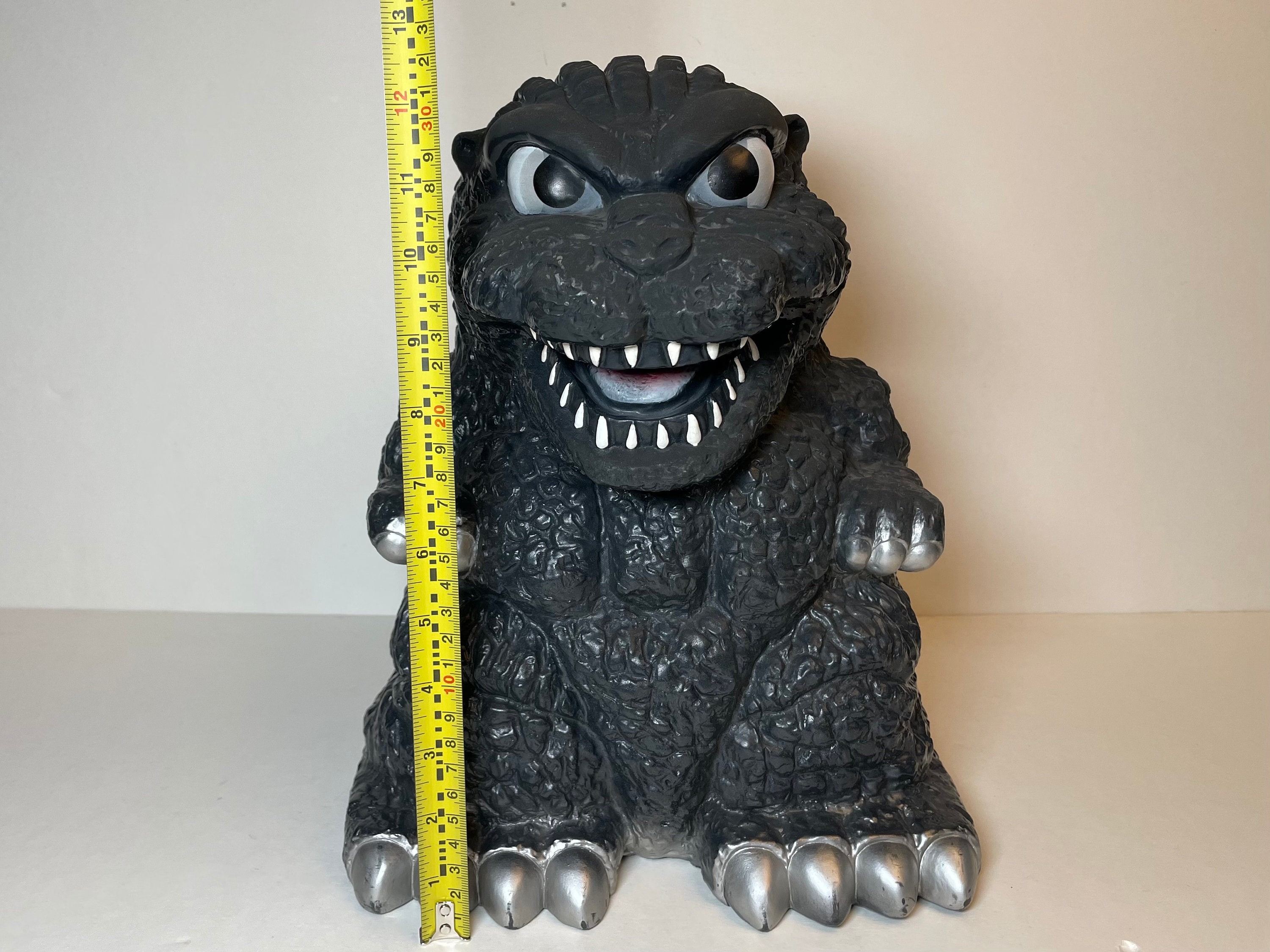 Godzilla Giant Piggy Bank Yutaka Toho 1994 13 X 11 - Etsy
