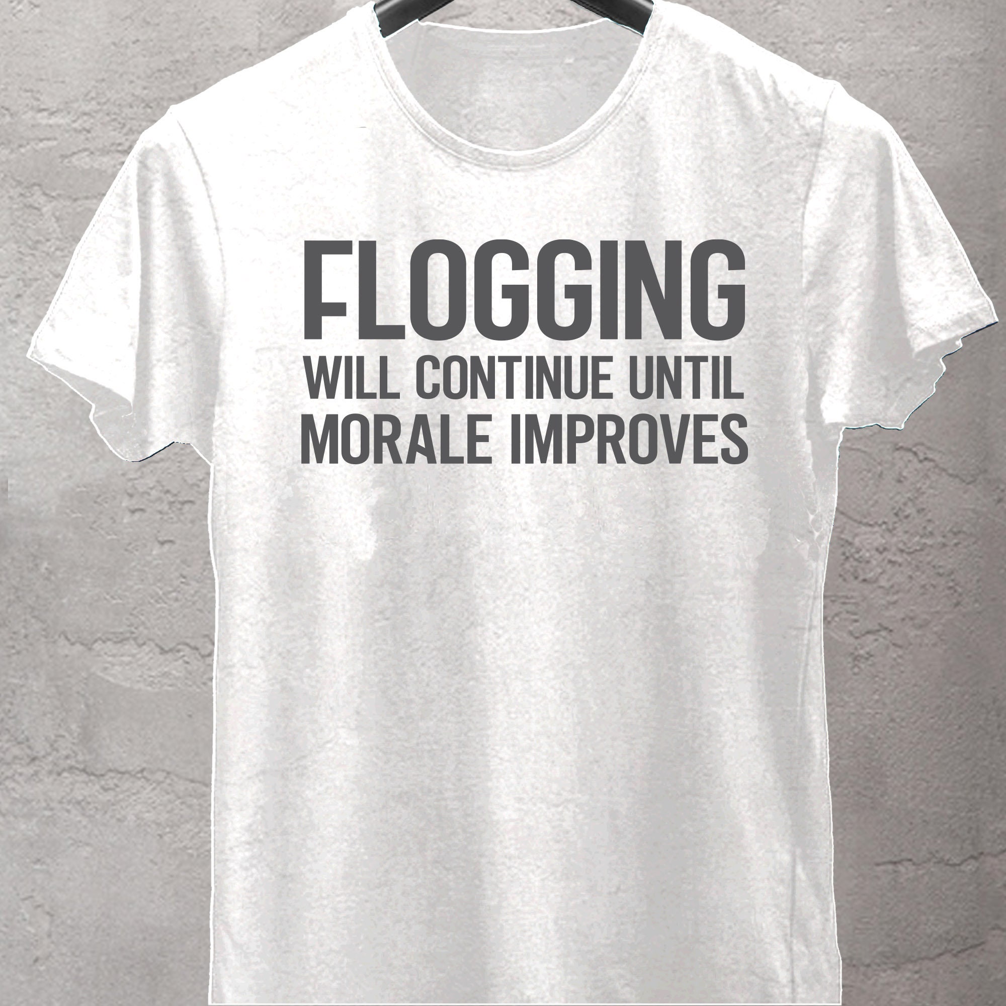 Flogging Will Continue Until Morale Improves Humorous BDSM - Etsy