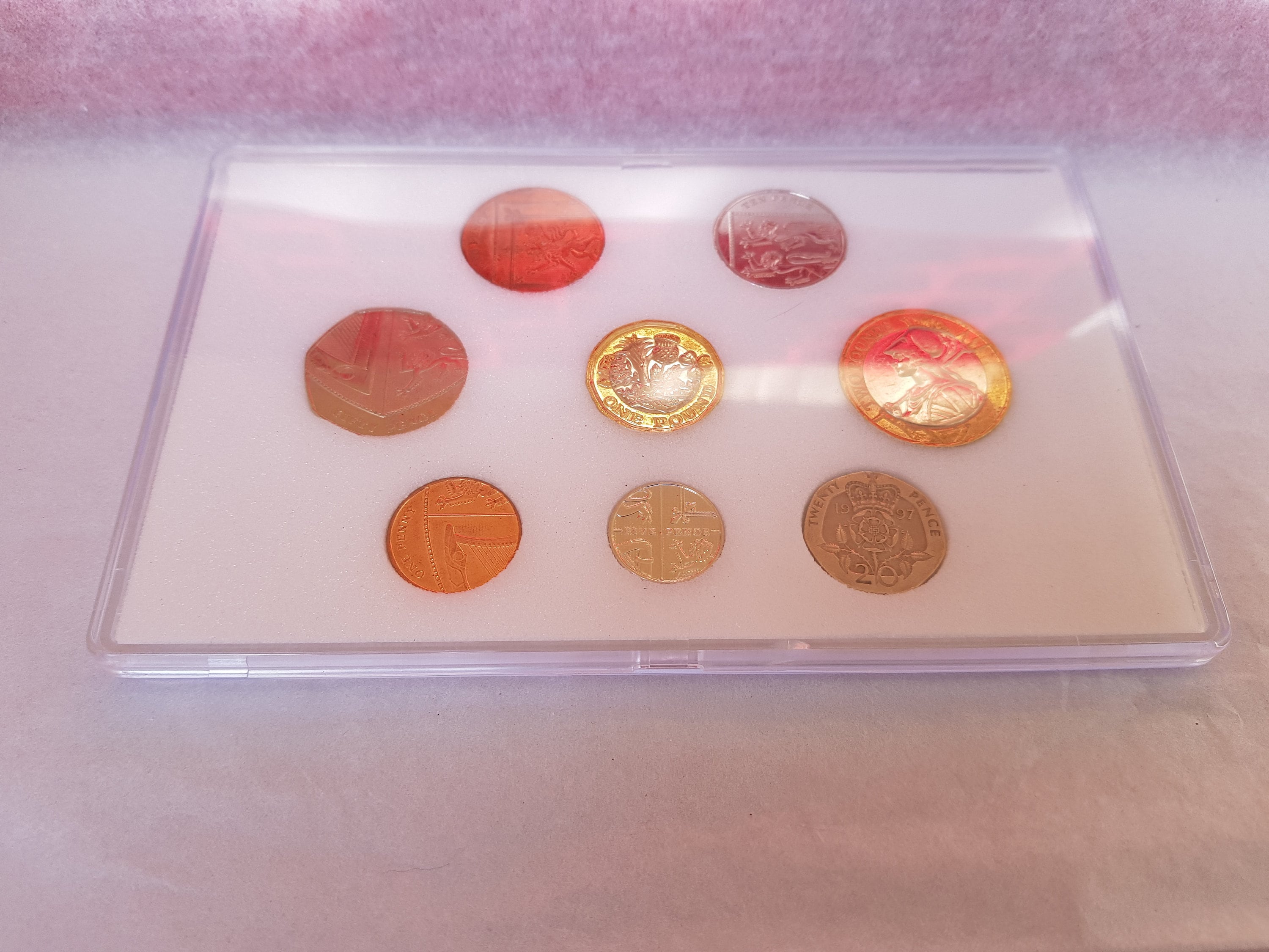 Coin Display Case for Year Coin Collections - Holds 8 Coins - Etsy
