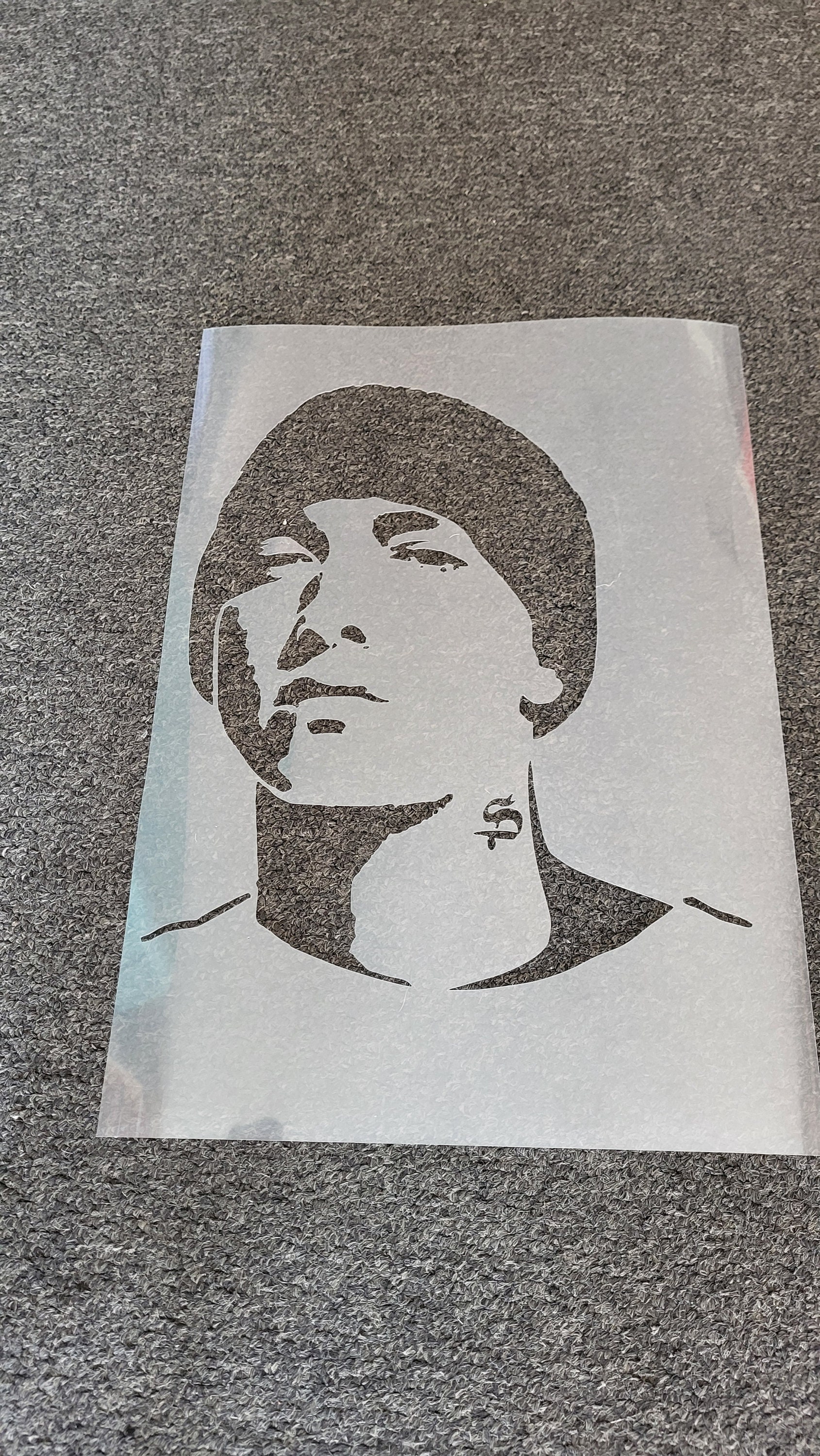Eminem Stencil Re-usable Genuine Mylar - Etsy