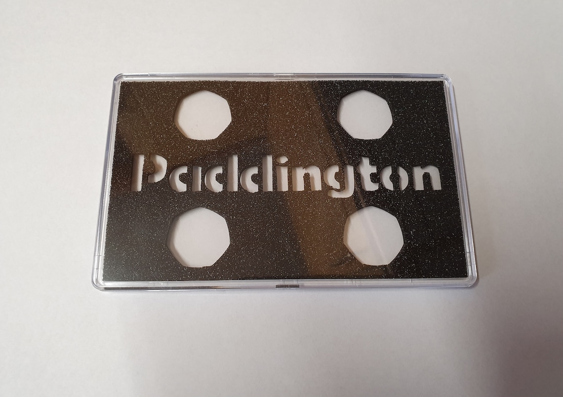 Paddington Bear 50p Coin Display Case Holds 4 Coins - Etsy