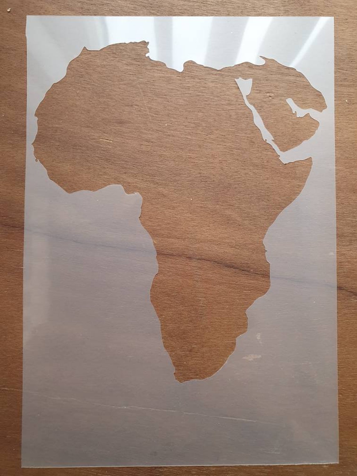World Map and Other Continent Country Stencils Re-usable - Etsy UK
