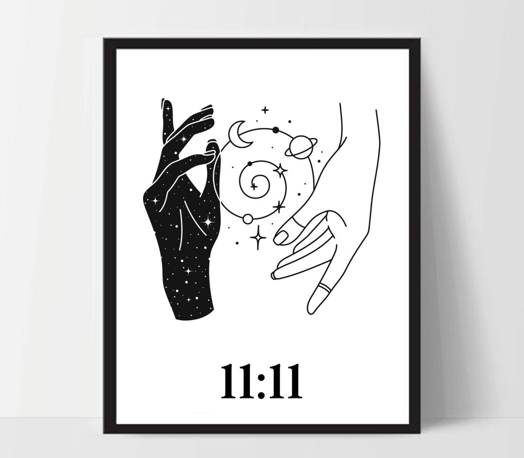 11:11 Universe Print, Manifest Prints, Manifesting Quotes, 1111 ...