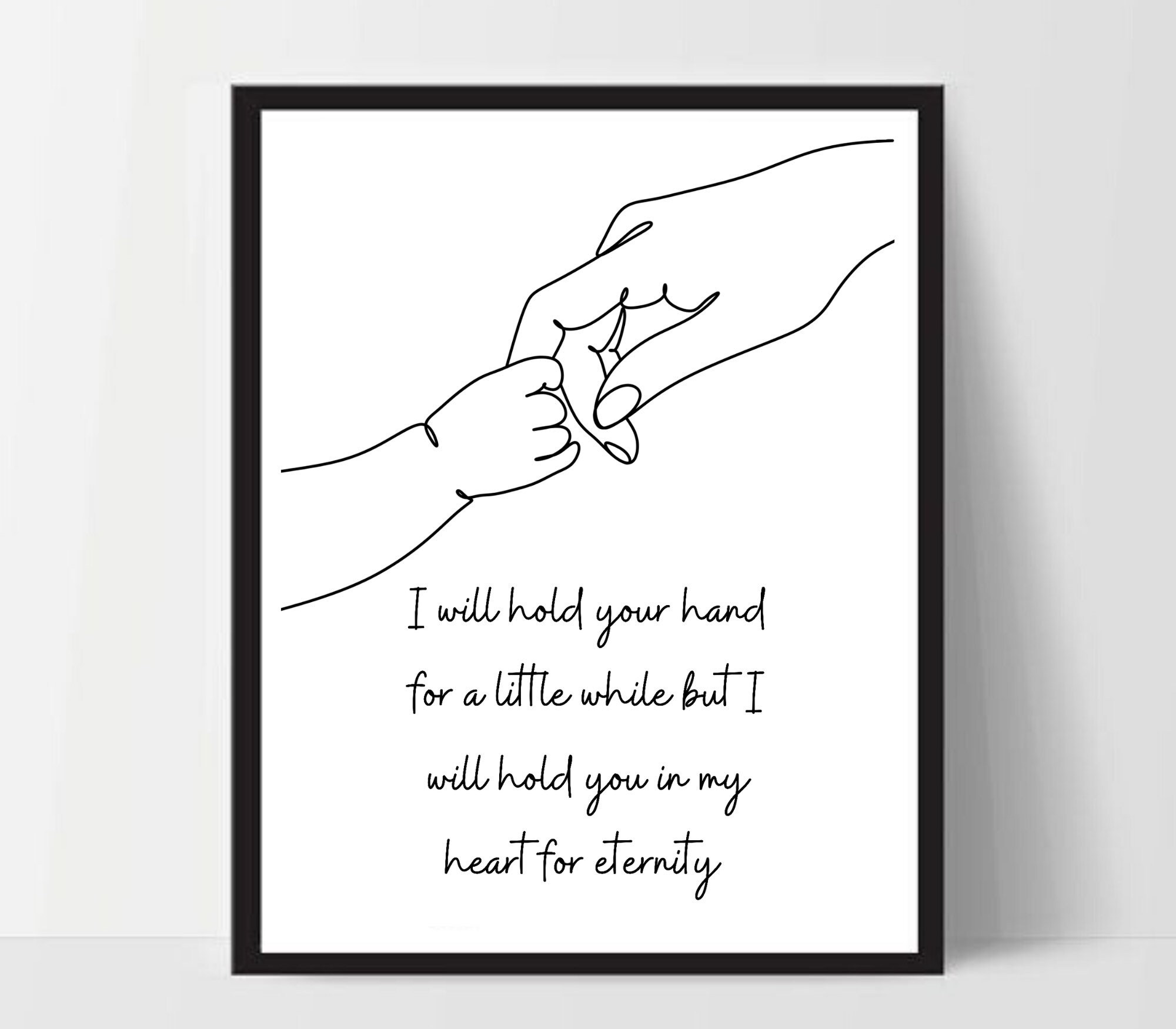Mom And Baby Holding Hands Quotes