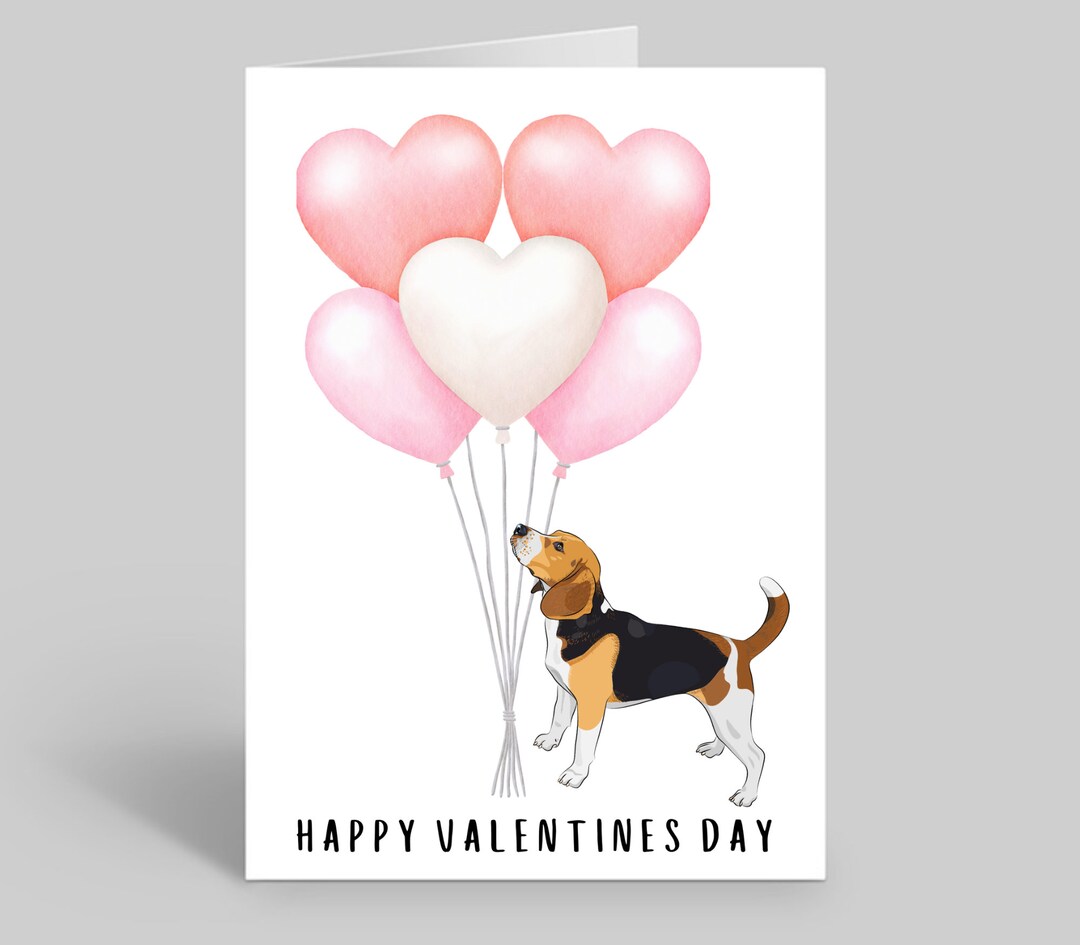Beagle Valentines Day Cards, Beagle Valentines Cards, Dog Valentines ...