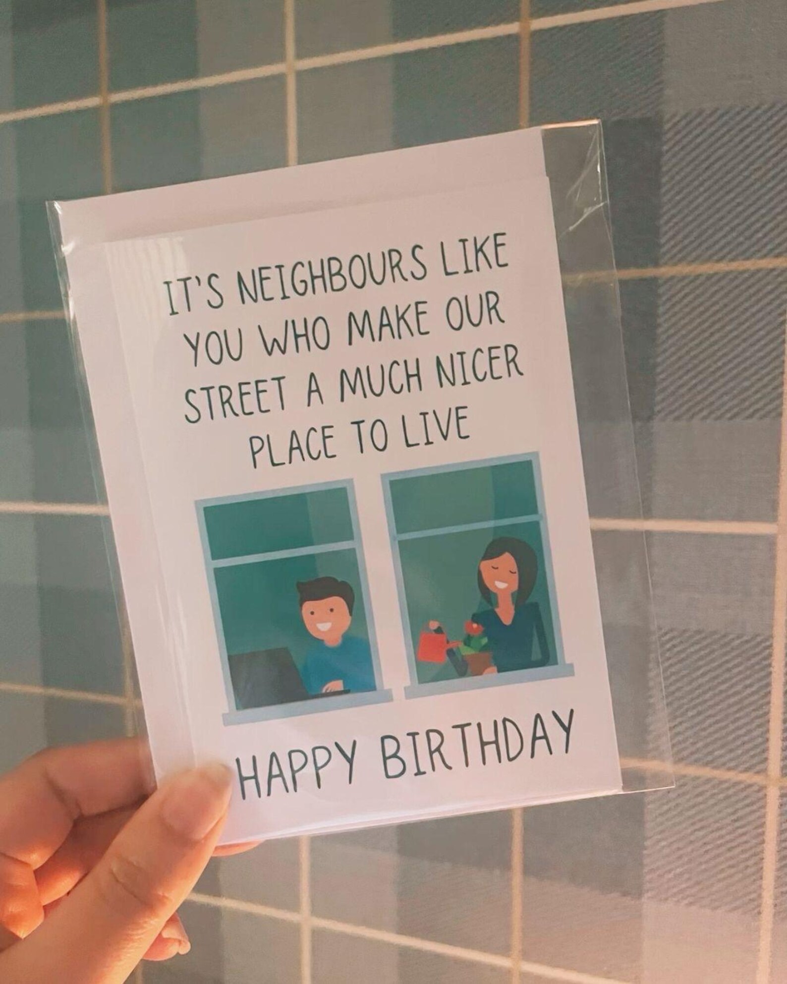Neighbour Birthday Cards, Cards for Neighbours, Happy Birthday ...