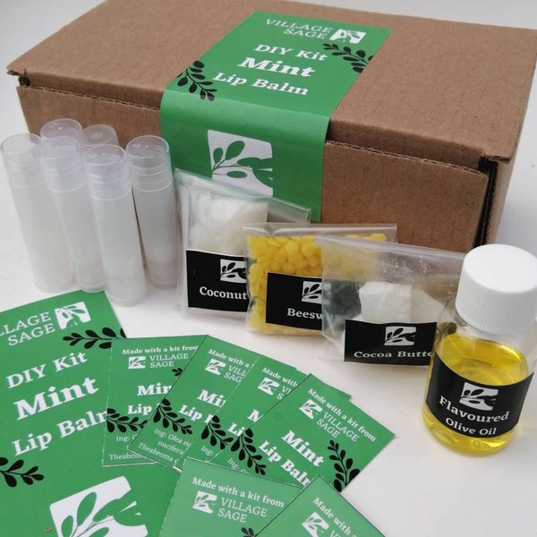Diy Lip Balm Kit - Etsy