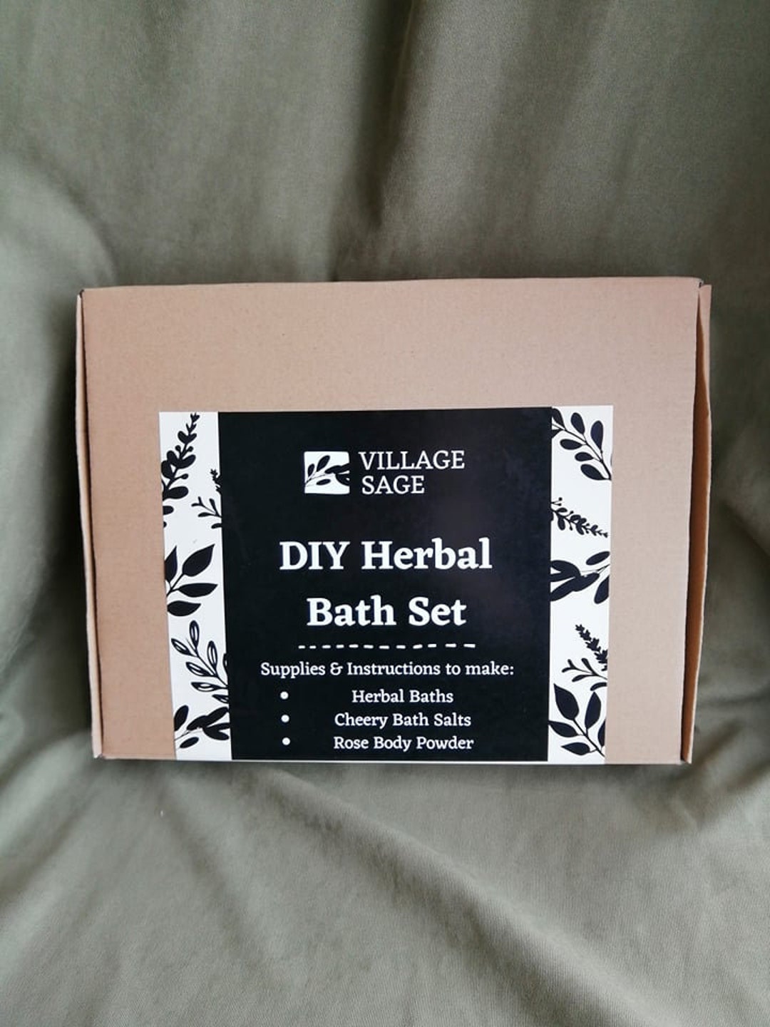 Bath Kit, Spa Kit, DIY Bath, Herbal Bath, Spa Gift, Natural Gift for ...