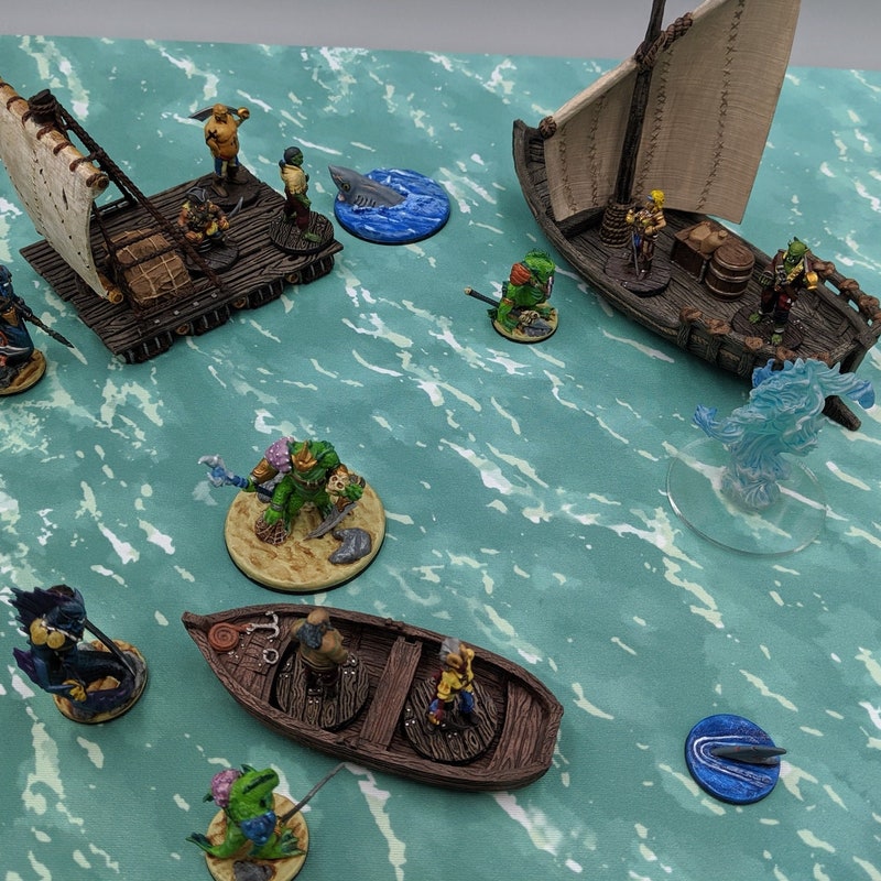 Ttrpg Ship Miniature - Etsy