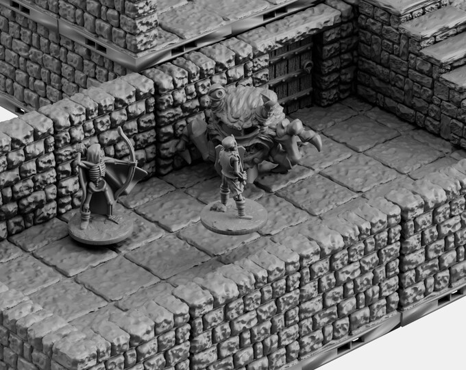 28mm Demon Idol Pathfinder Terrain Dnd Terrain 32mm Dnd - Etsy