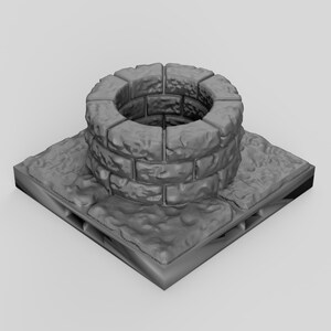 Dungeon Water Well Floor Dnd Dragonlock Tiles Terrain for Dungeons and ...