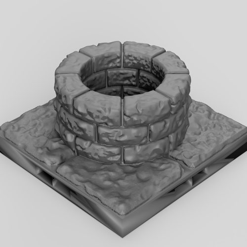 Fantasy Props Well Dungeons and Dragons Pathfinder Tabletop - Etsy
