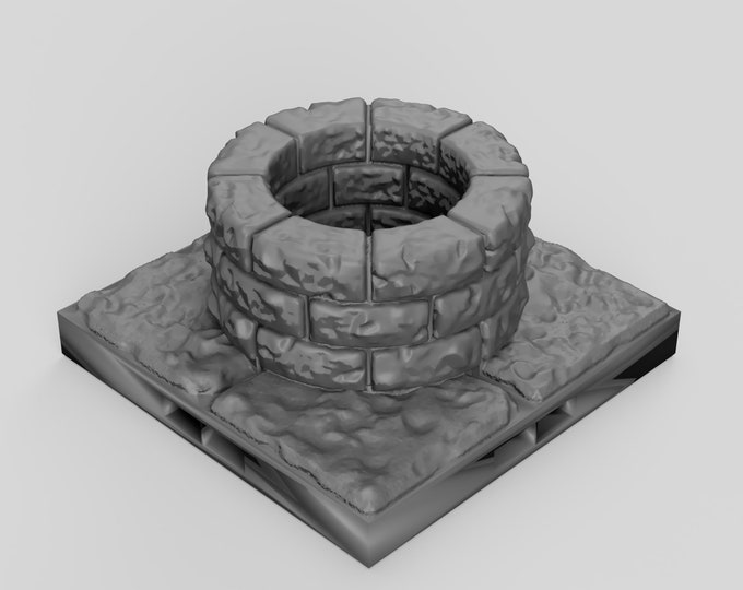 Dungeon Round Spiral Stair Wall Dnd Dragonlock Tiles Terrain - Etsy