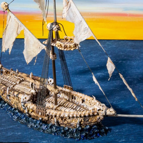 Dnd Terrain the Brig Ship Dwarves Elves and Demons 28mm - Etsy