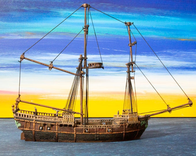 Dnd Terrain Skiff Ship Dwarves Elves and Demons 28mm | Etsy