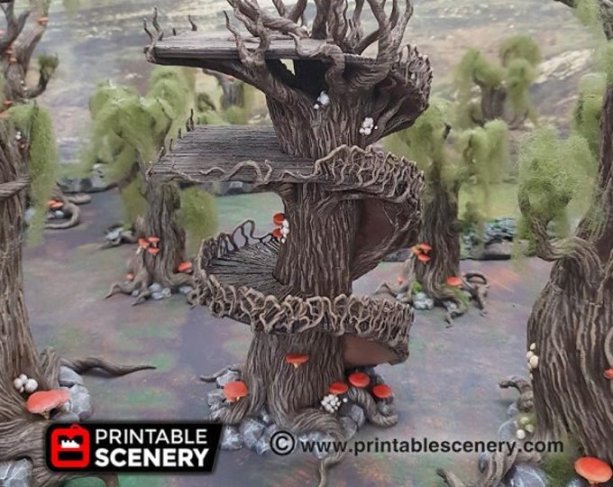 Dnd Terrain Demon Infernal Tower Dnd D&D 28mm Miniature - Etsy