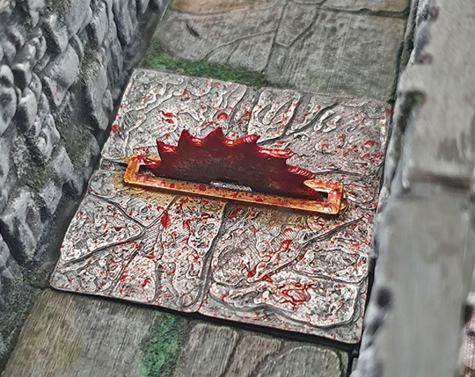 Crypt Secret Door Openlock Dungeon Tile Dnd Miniature Terrain - Etsy