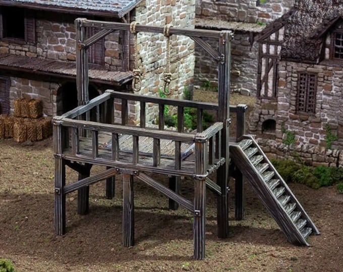 Gallows Set Dnd Terrain for Dungeons and Dragons Terrain, D&D, D and D ...