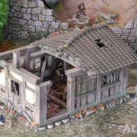 Samurai Market Stalls - Test of Honor Japan Miniatures Terrain - Etsy
