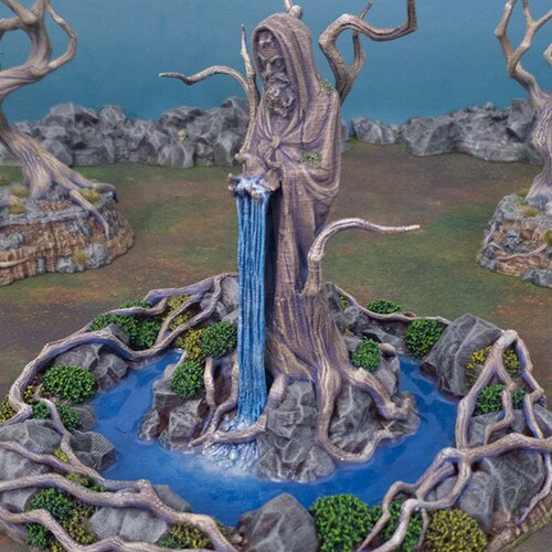 Shadowfey Feywild Cottage Dnd Miniature Terrain for Dungeons | Etsy