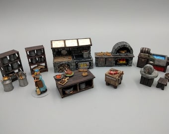 Inn and Tavern Ver.a Dnd Miniature Terrain Dungeons and - Etsy