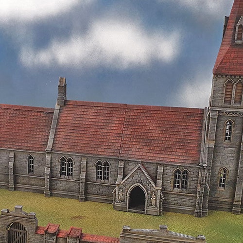 Wightwood Abbey Church Dnd Miniature Terrain Dungeons and - Etsy