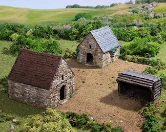 WII Army Trench Set Dnd Miniature Wargaming Terrain for - Etsy