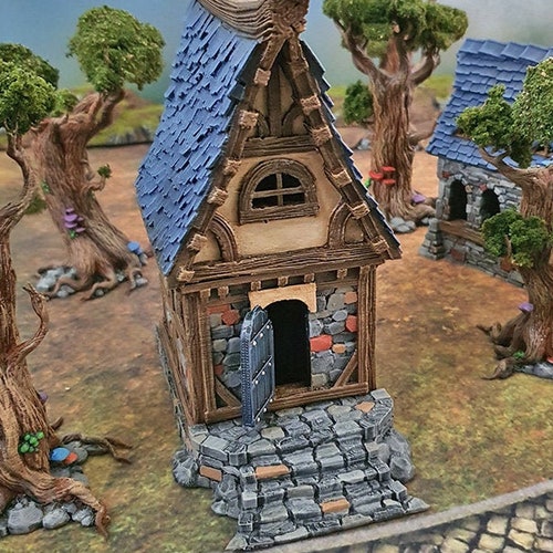 The Farm Dnd Miniature Terrain Dungeons and Dragons D&D - Etsy