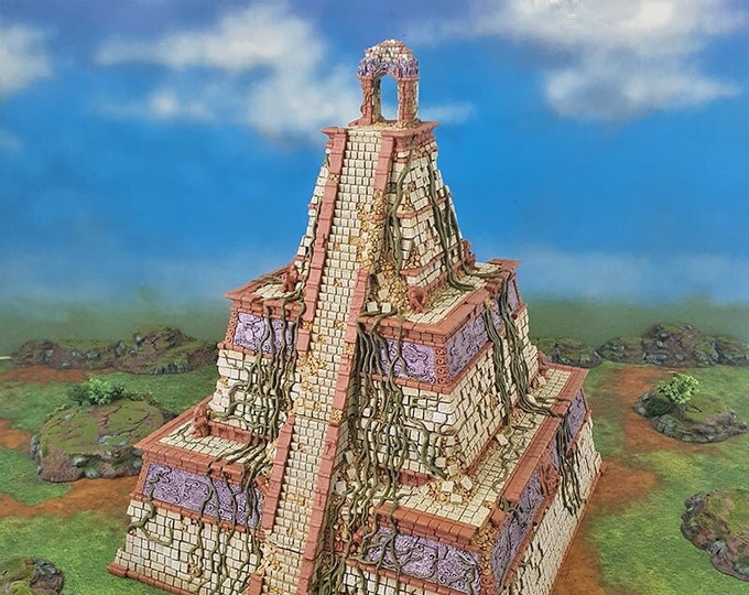 Ancient Pyramid of K’aas Dnd Miniature Terrain, Dungeons and Dragons ...