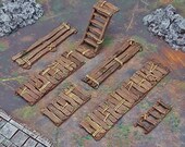 Gangways Stairs and Ladders Dnd Miniature Terrain for - Etsy
