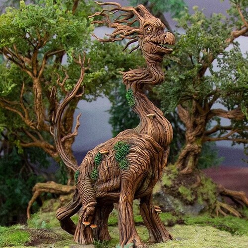 Hagglethorn Hollow Tree Rex Dnd Miniature Terrain for Dungeons - Etsy